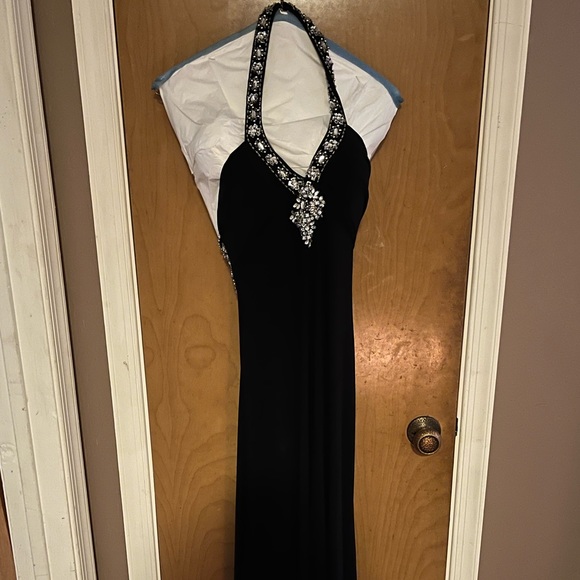 Cache | Dresses | Black Cache Prom Dress | Poshmark